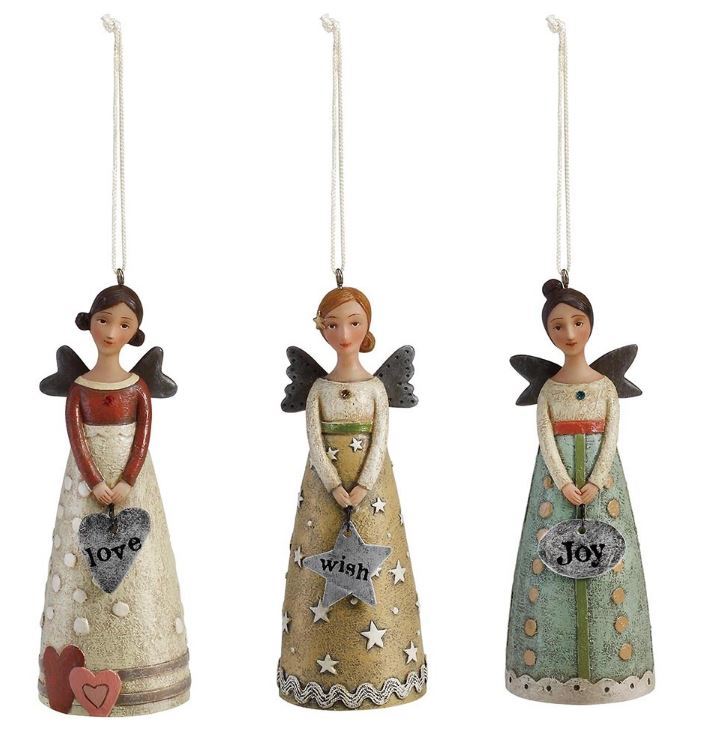Kelly Rae Roberts Sculpted Inspirational Angel Ornament - Discover ...