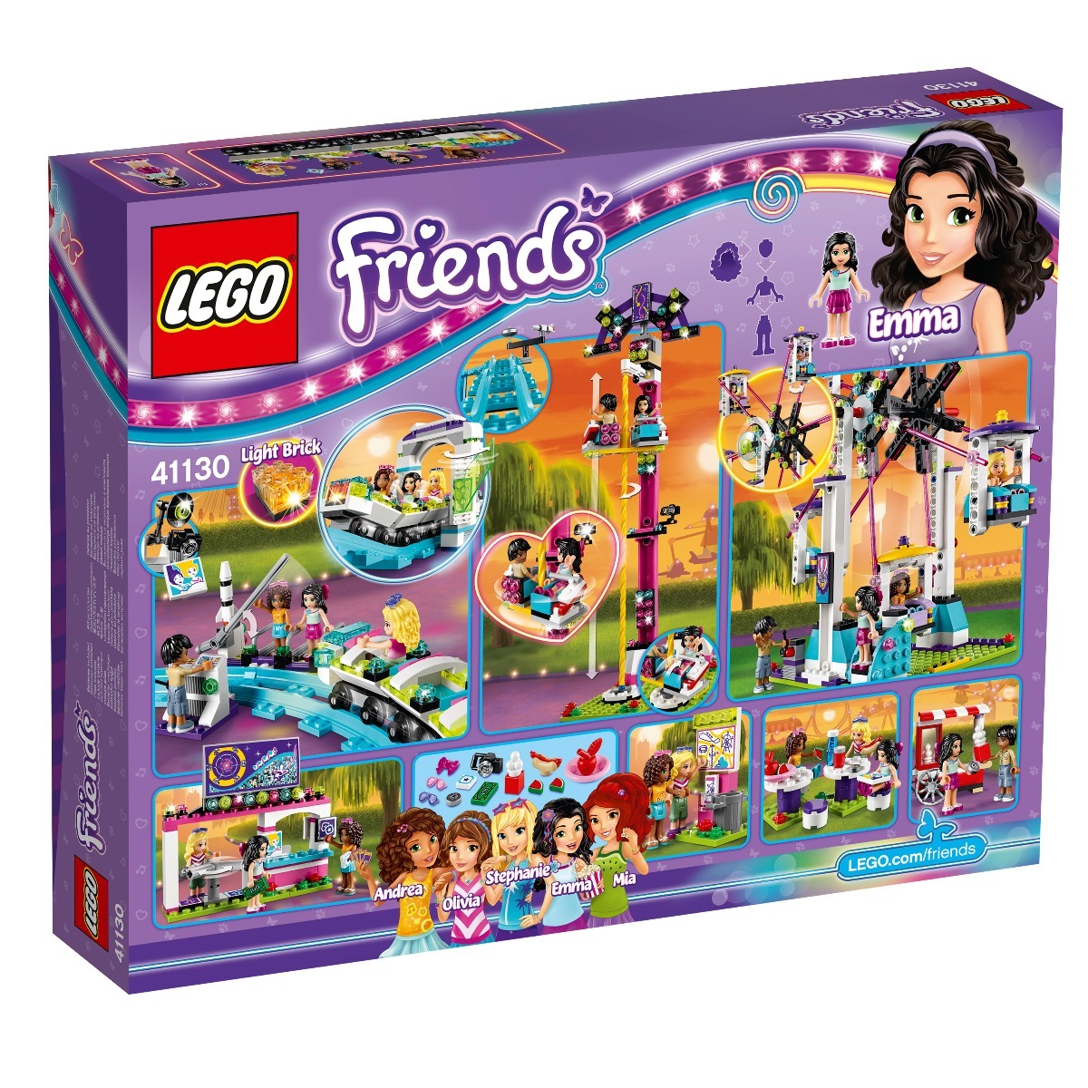 LEGO Friends Amusement Park Roller Coaster