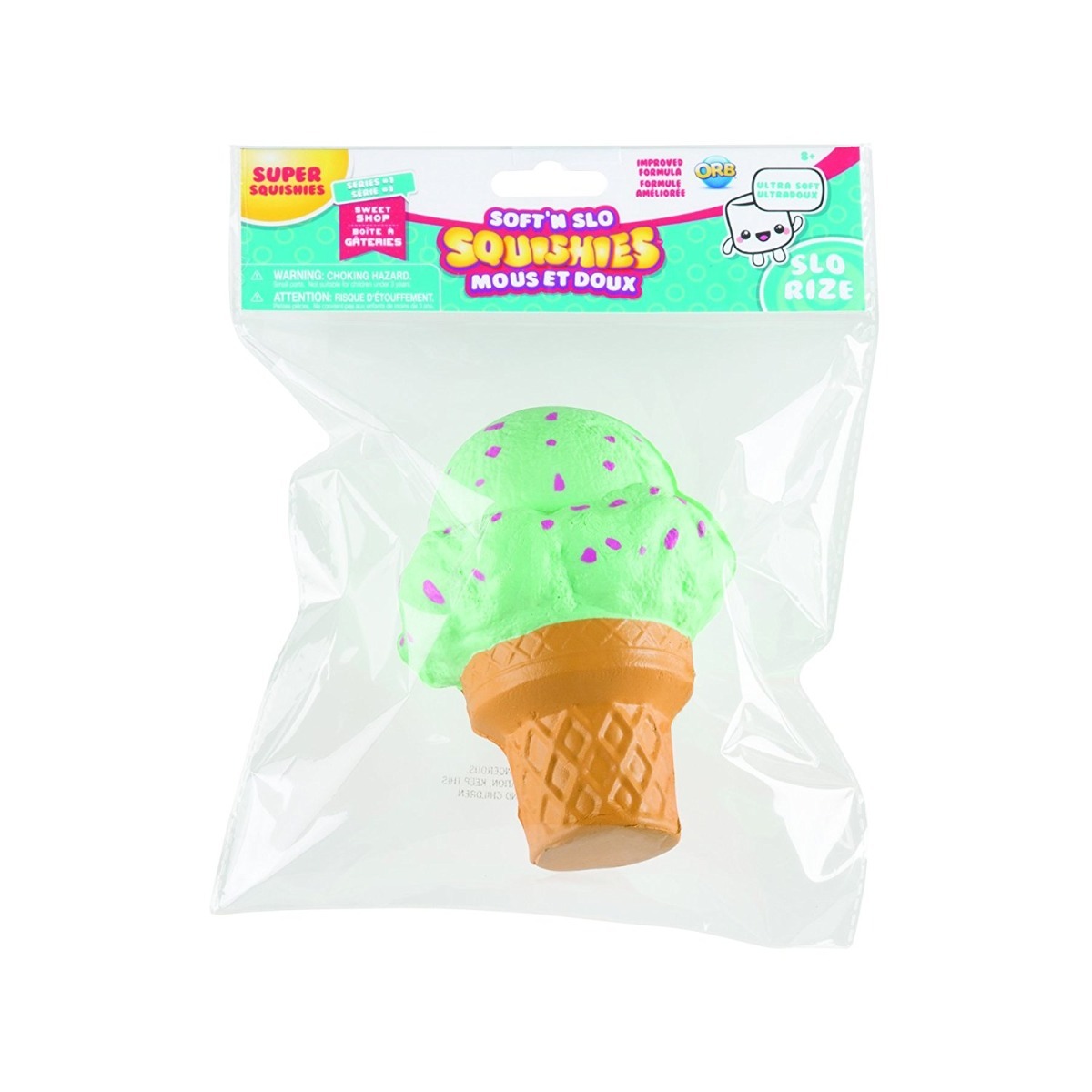 Soft N Slo Squishies Sweet Shop Matcha Ice Cream