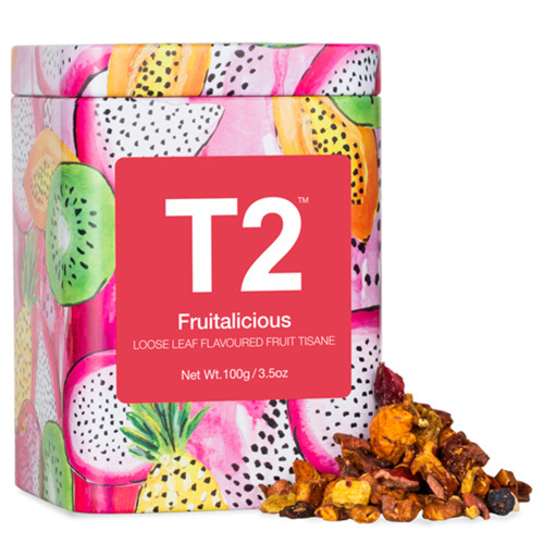 T2 Loose Tea 100g Gift Tin- Fruitalicious