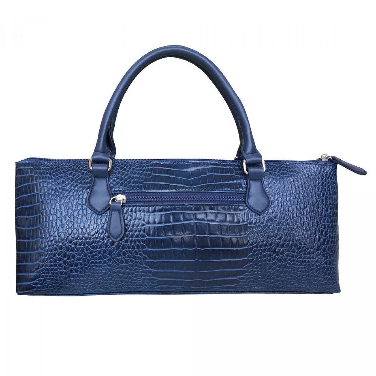 Sachi Insulated Wine Tote - Crocodile Navy