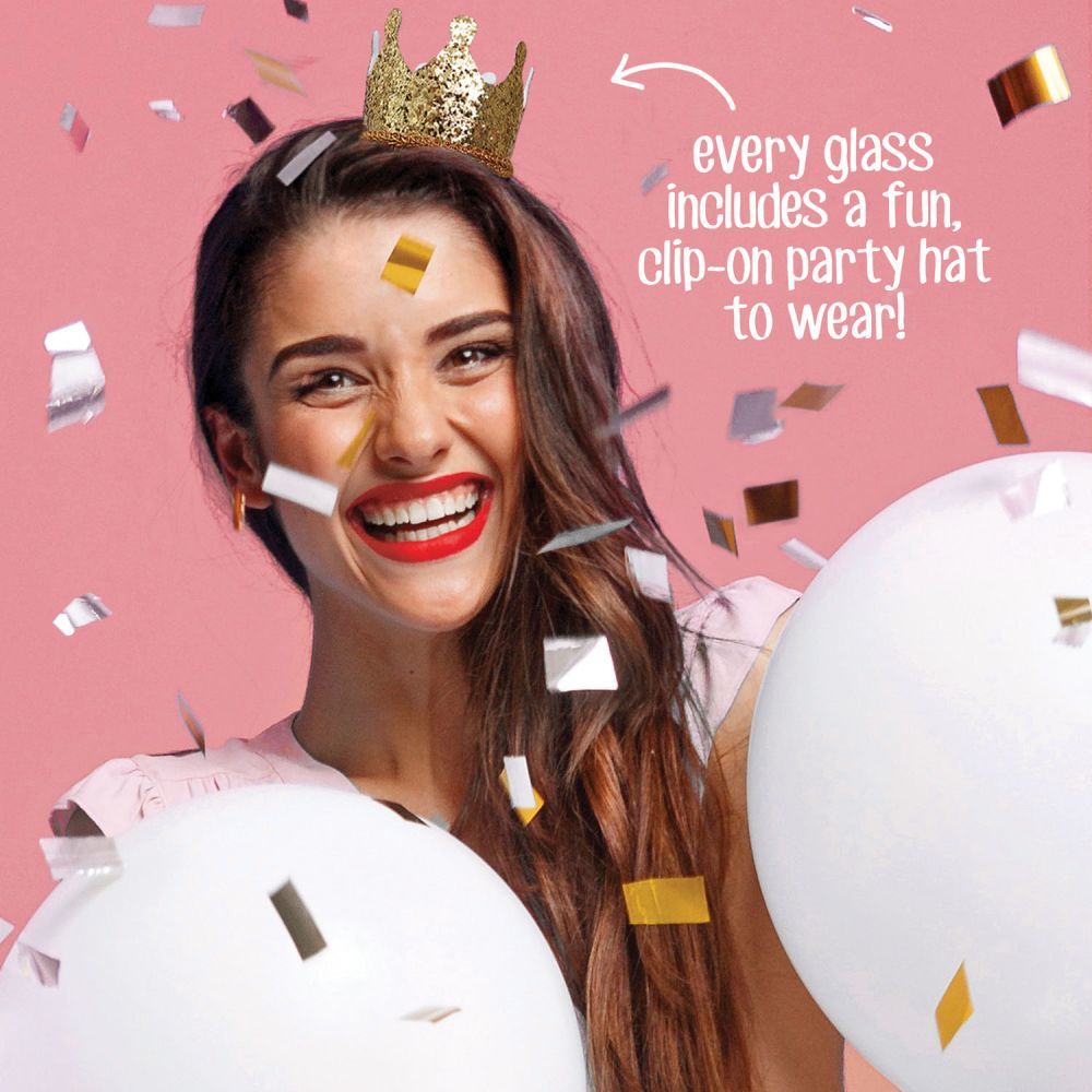 Celebration Glass By Splosh - Happy Birthday