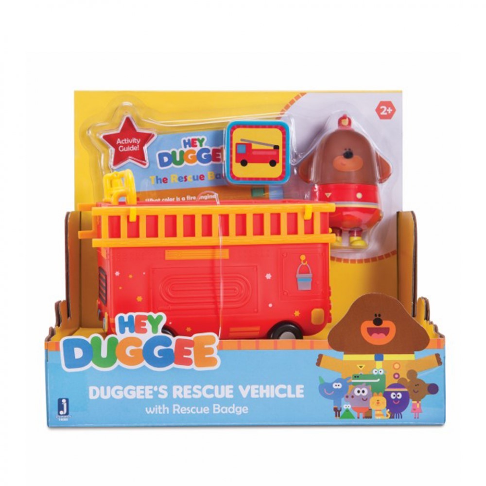 Hey Duggee Rescue Vehicle with Rescue Badge