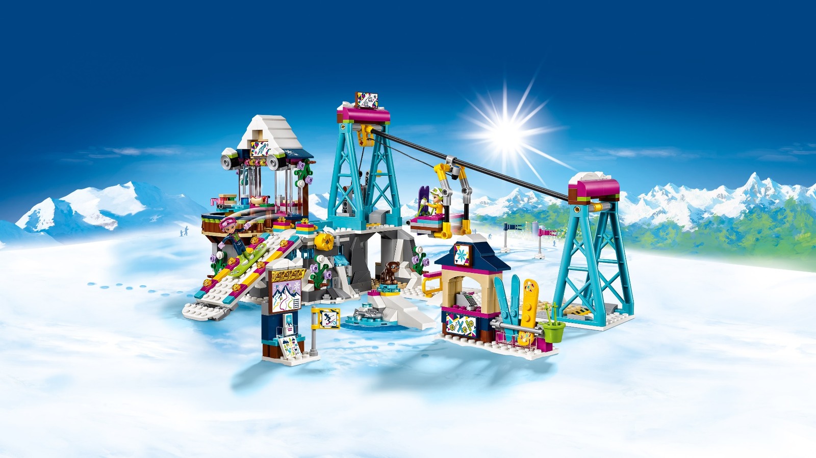 LEGO Friends Snow Resort Ski Lift