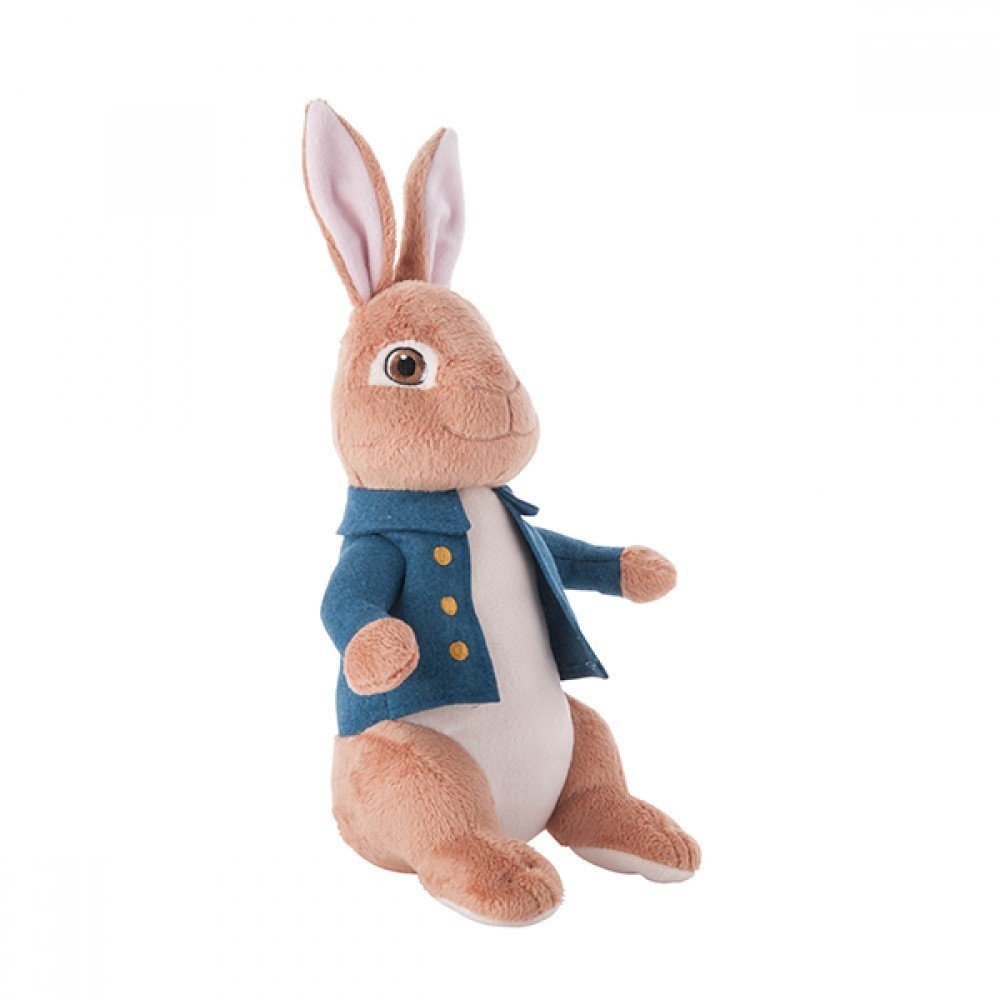 Peter Rabbit The Movie - Plush Talking Peter Rabbit