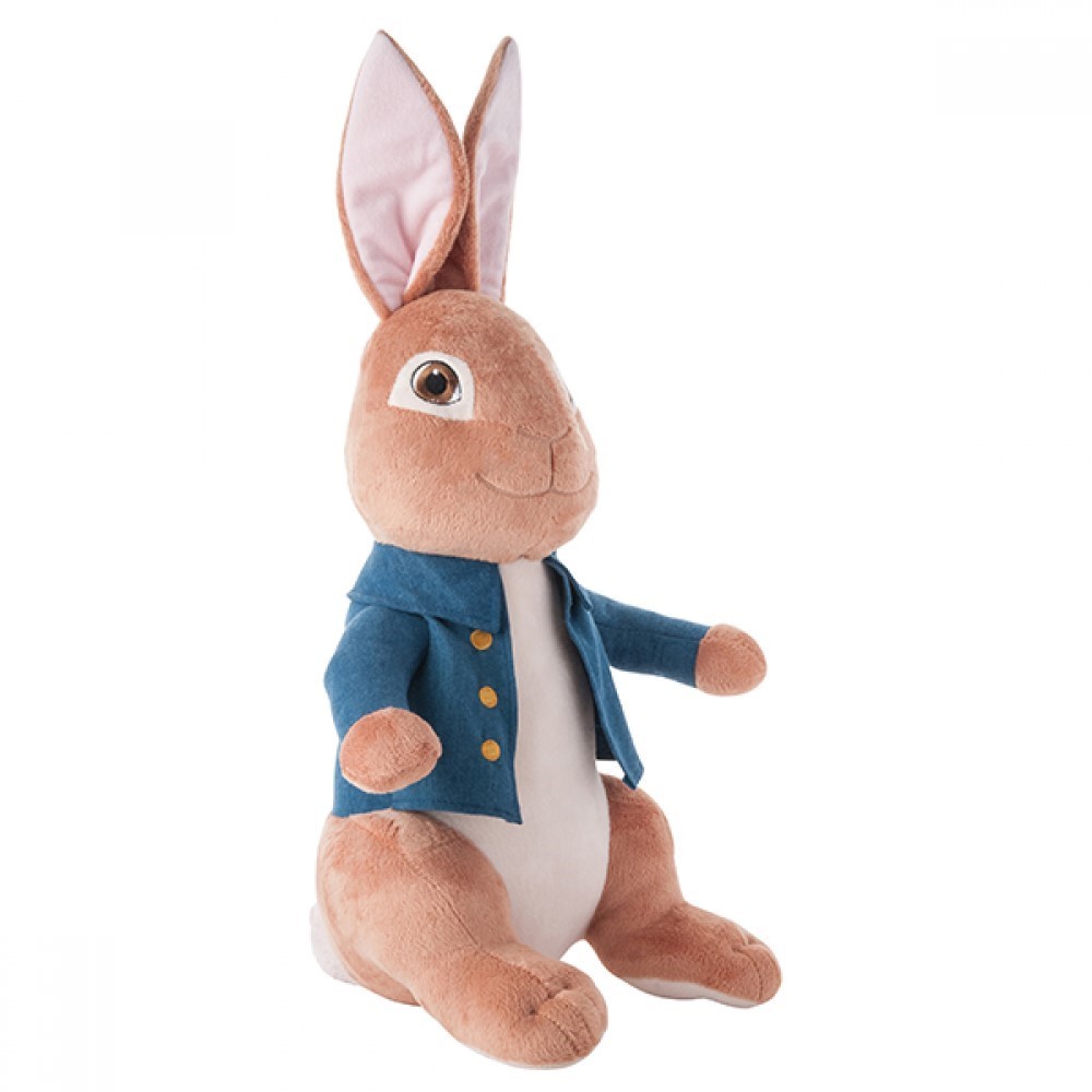 Peter Rabbit The Movie Jumbo Plush Toy - Peter Rabbit