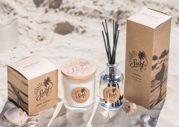 Elume Surf Reed Diffuser Beach Bonfire