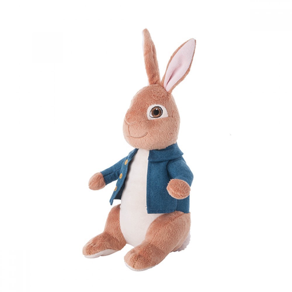 Peter Rabbit The Movie - Plush Talking Peter Rabbit