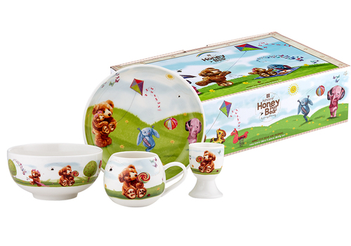 Honey Pot Bear Kids 4 Piece Set