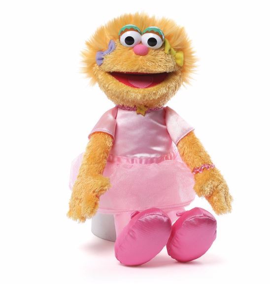 Sesame Street Soft Toy - Zoe 30cm 75375