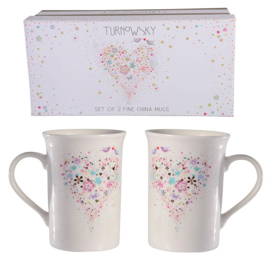 Turnowsky Hearts - Set of 2 Mugs