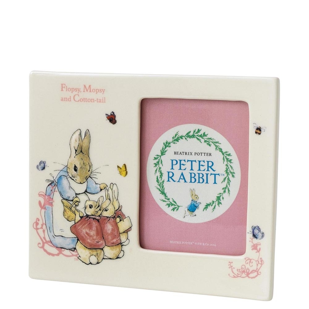 Beatrix Potter - Flopsy, Mopsy & Cotton-tail Photo Frame A26695
