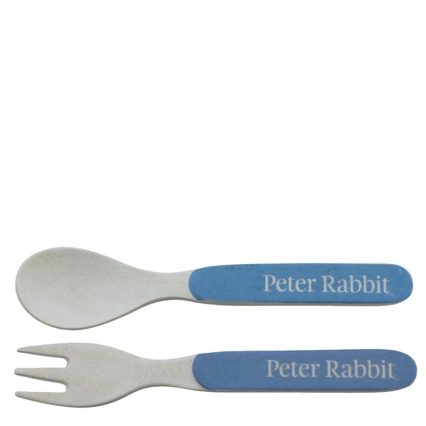 Beatrix Potter Peter Rabbit Organic Fork and Spoon Set