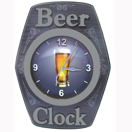 3D Wall Clock - Beer O' Clock CKBOC