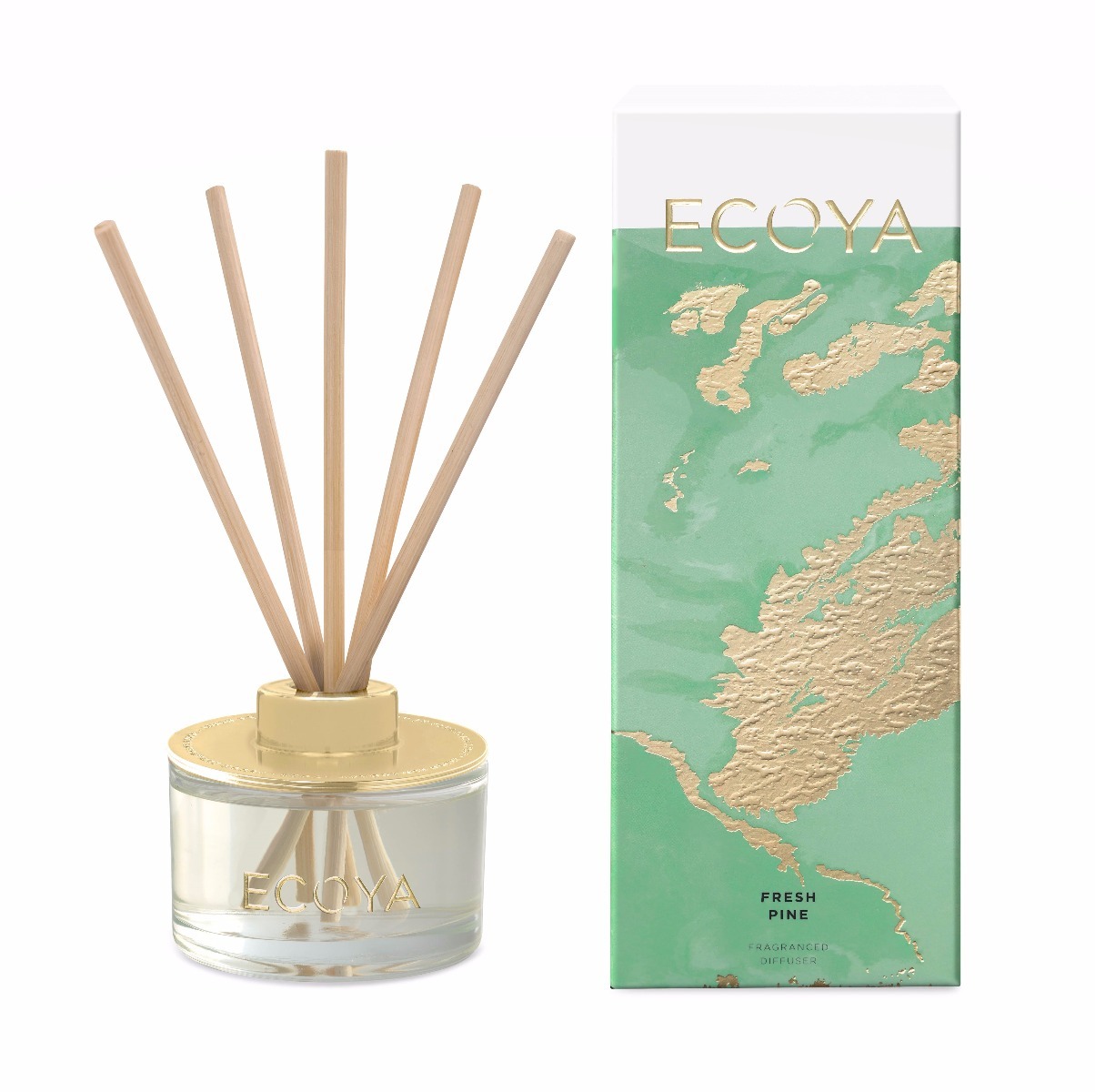 Ecoya Limited Edition Mini Reed Diffuser - Fresh Pine