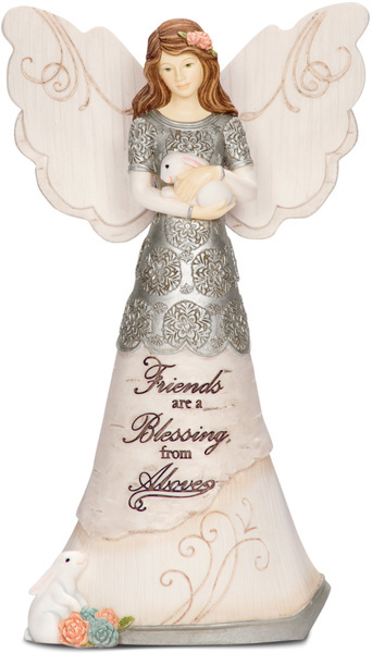 Elements Angel by Pavilion - Friends are a Blessing Figurine 82313