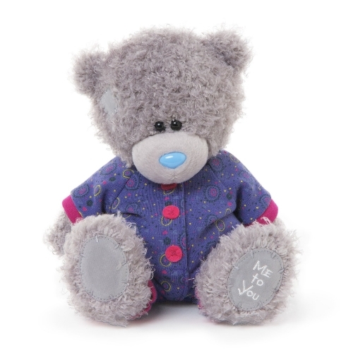 Soft Teddy Bear - Tatty Teddy ME TO YOU 7-INCH WEARING A CUTE ONESIE ...