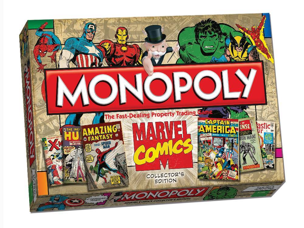 Monopoly Marvel Comic Col Ed WMA000349