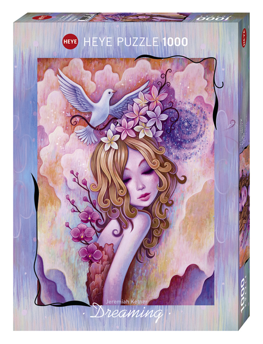 Heye Puzzle 1000pc - Dreaming by Jeremiah Ketner - Spirals