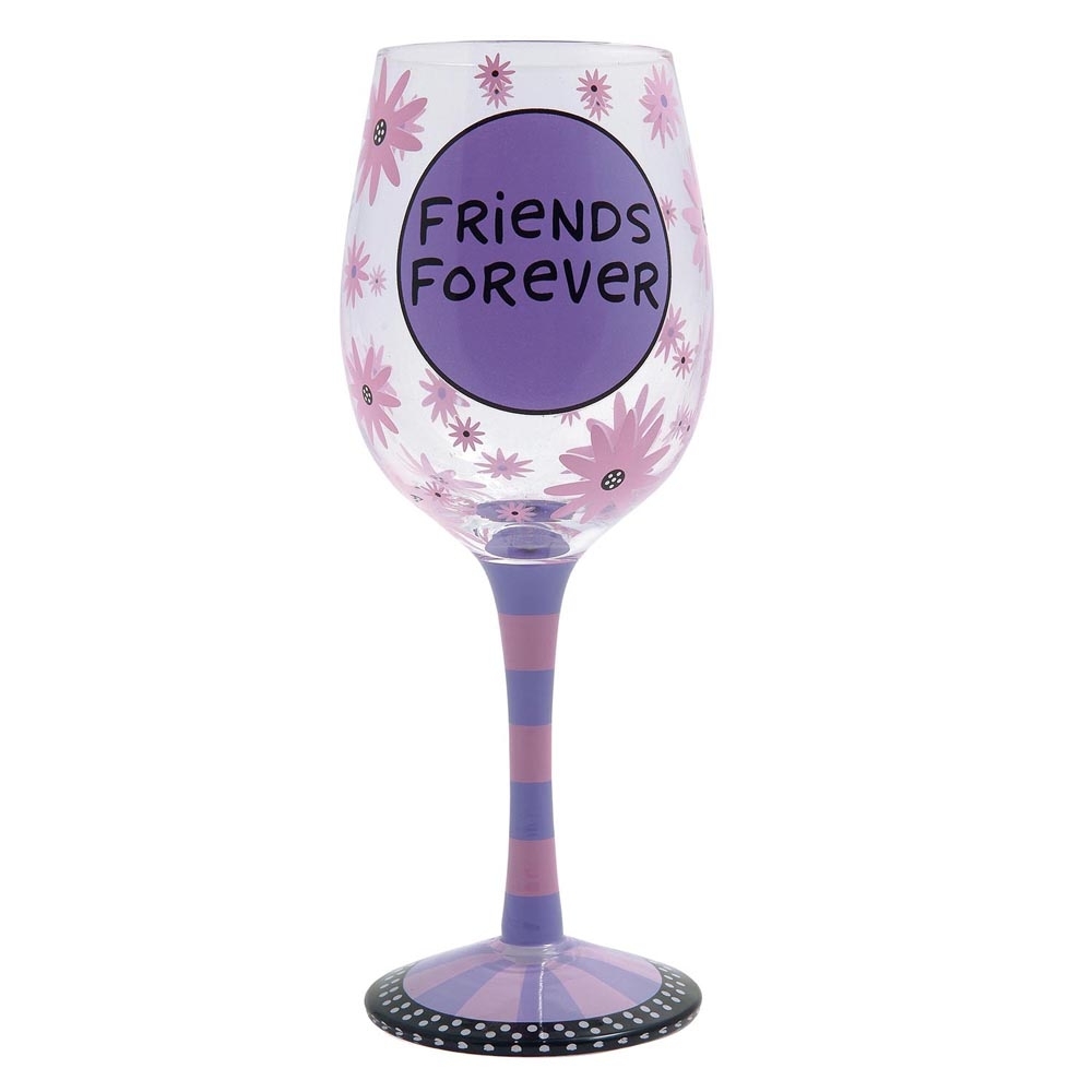 Friends Forever Wine Glass ONM4024610