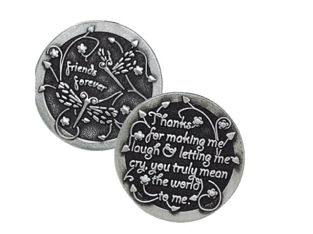 Pocket Token - Friends Forever - Special Message Keepsake Gift PT466
