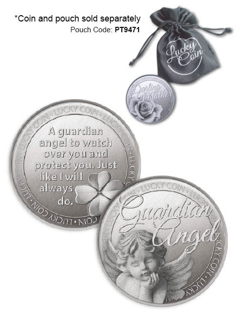 Lucky Coin - Guardian Angel - Gift keepsake