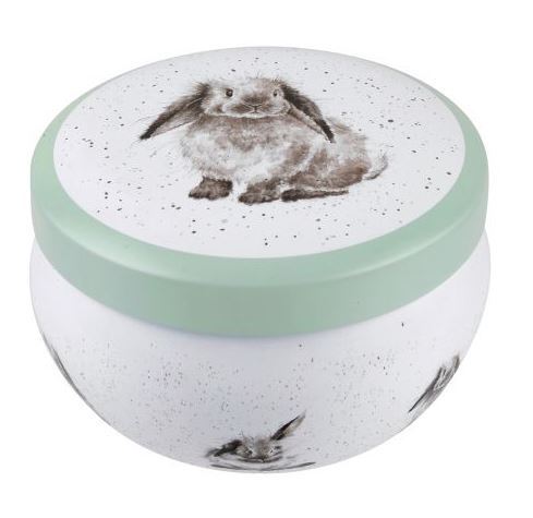Royal Worcester Wrendale Boutique Candle in a Tin - Rosie Rabbit