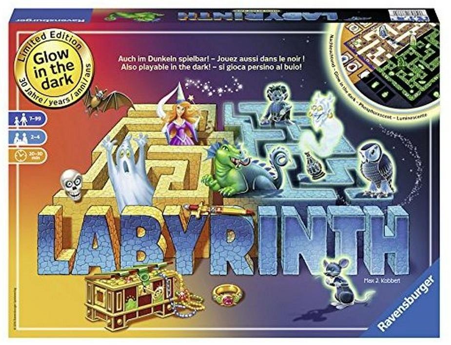 Ravensburger Labyrinth Glow In The Dark Board Game