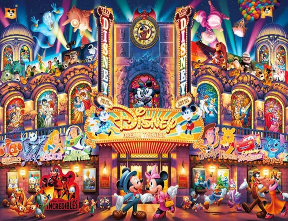 Tenyo Puzzle 500pc Disney Dream Theater