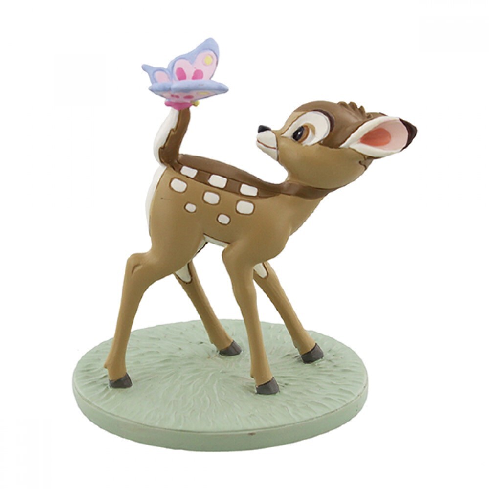 Vintage Disney Bambi Plastic Figurine With Movable Legs And Head Toy Ubicaciondepersonascdmx