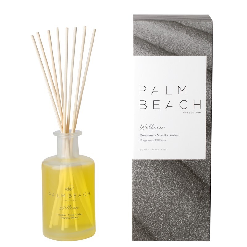 Palm Beach Collection Wellness Reed Diffuser Geranium, Neroli & Amber